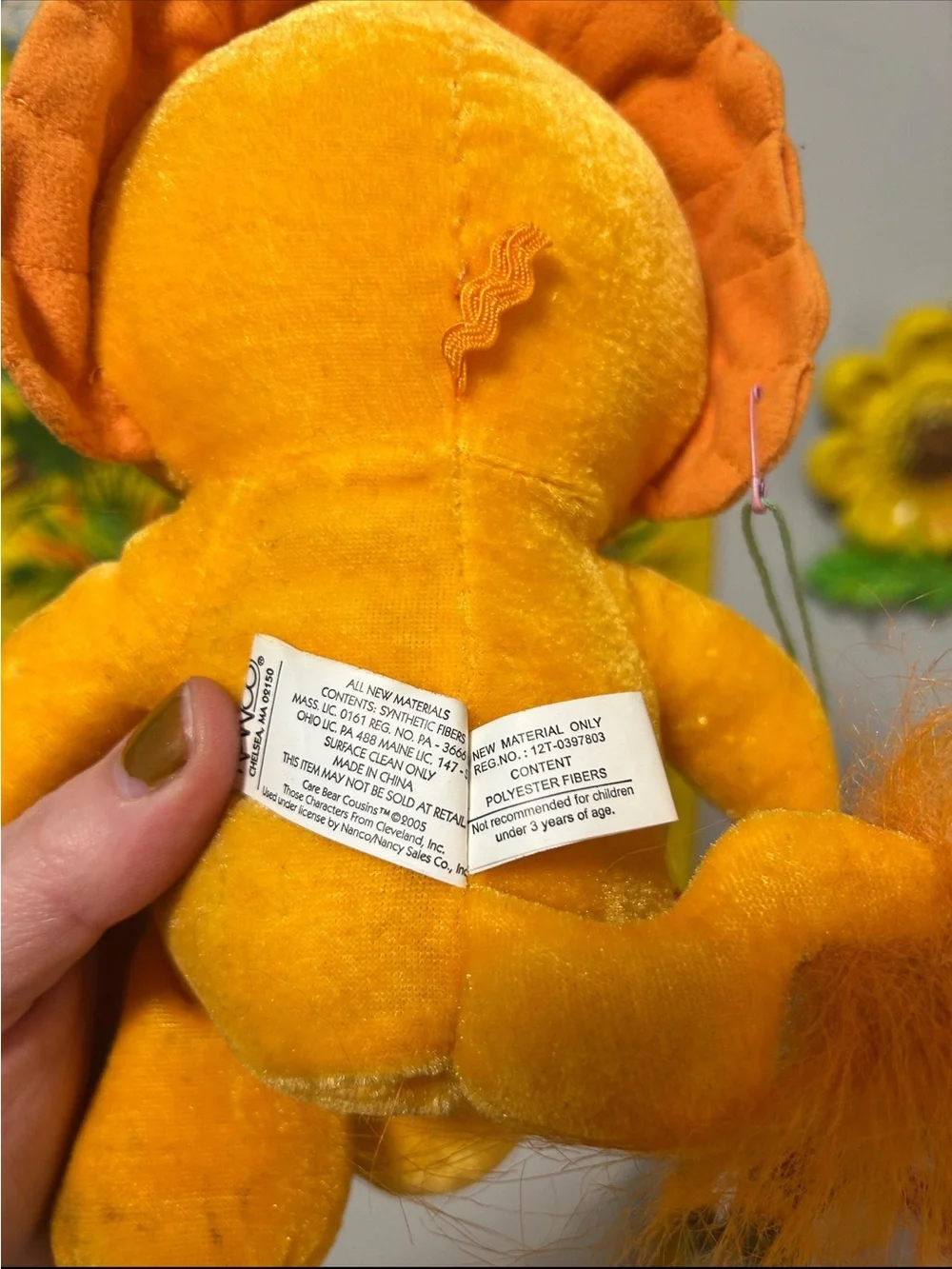 Care Bears | Toys | 205 Care Bears Cousins Lion Plush | Poshmark